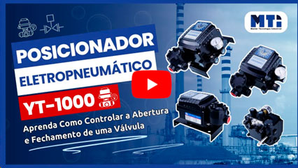 Posicionador Eletropneumático para Válvulas - MTi
